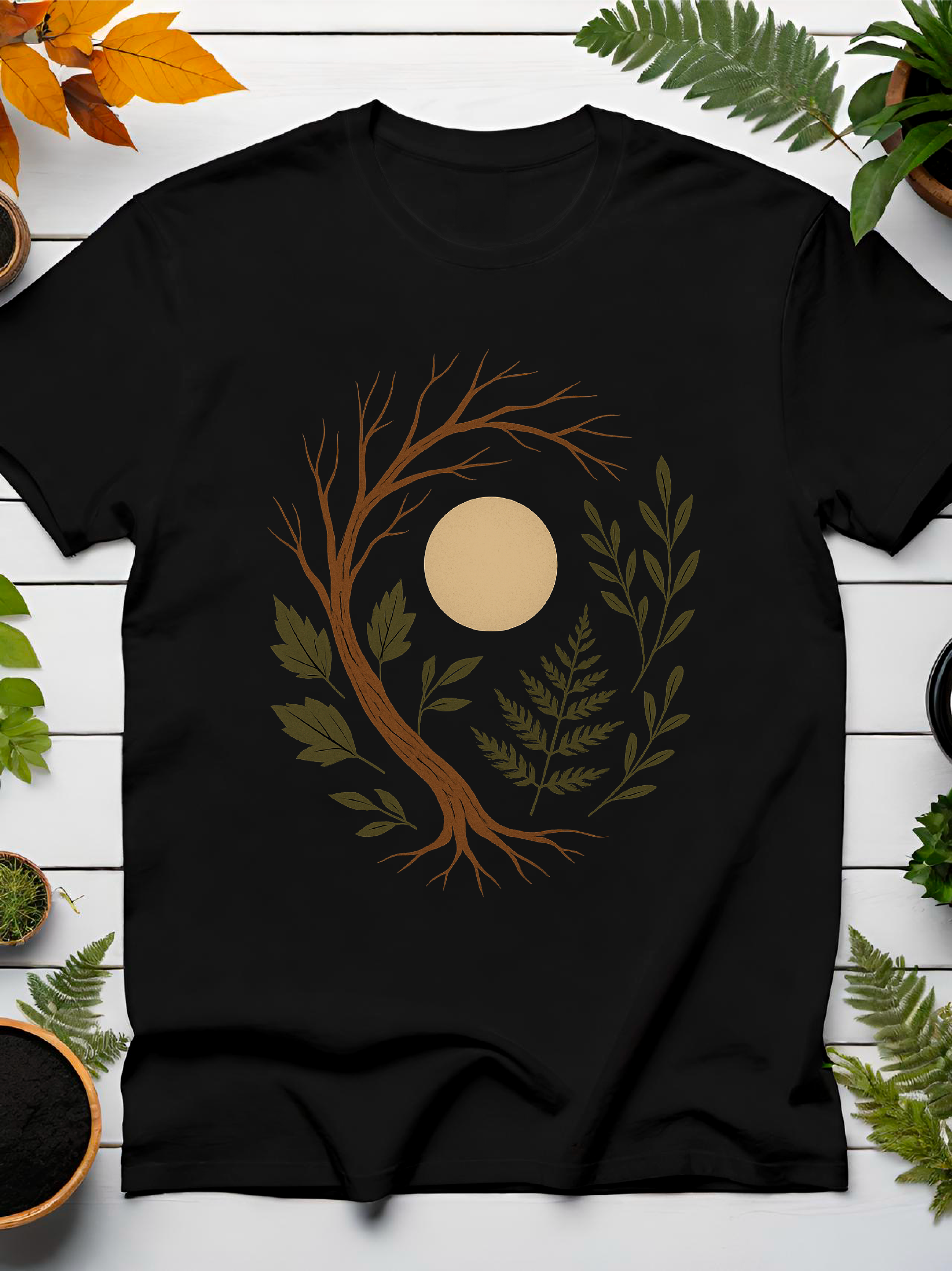 Moon Flora T-Shirt – Vanerian